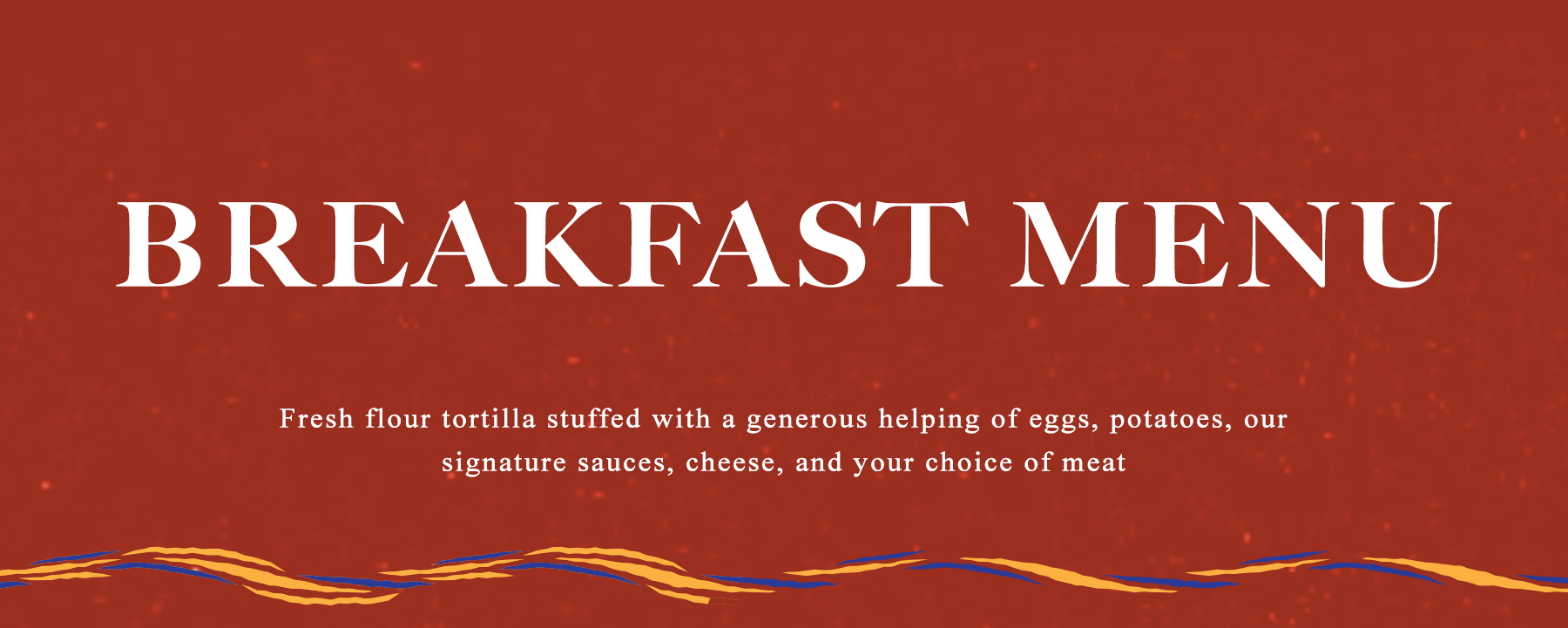 Breakfast Menu - Cafe Mexicali