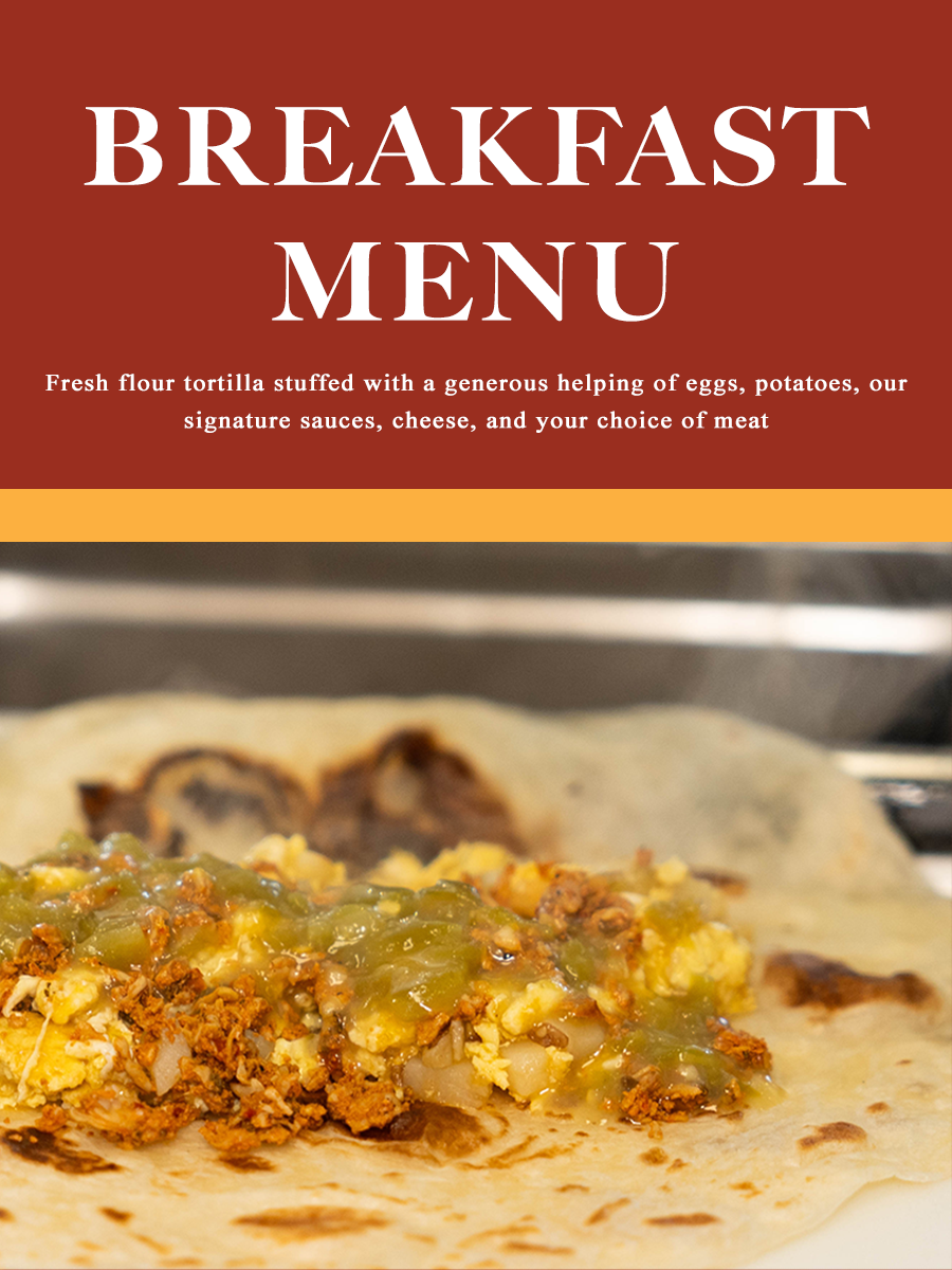 Breakfast Menu - Cafe Mexicali