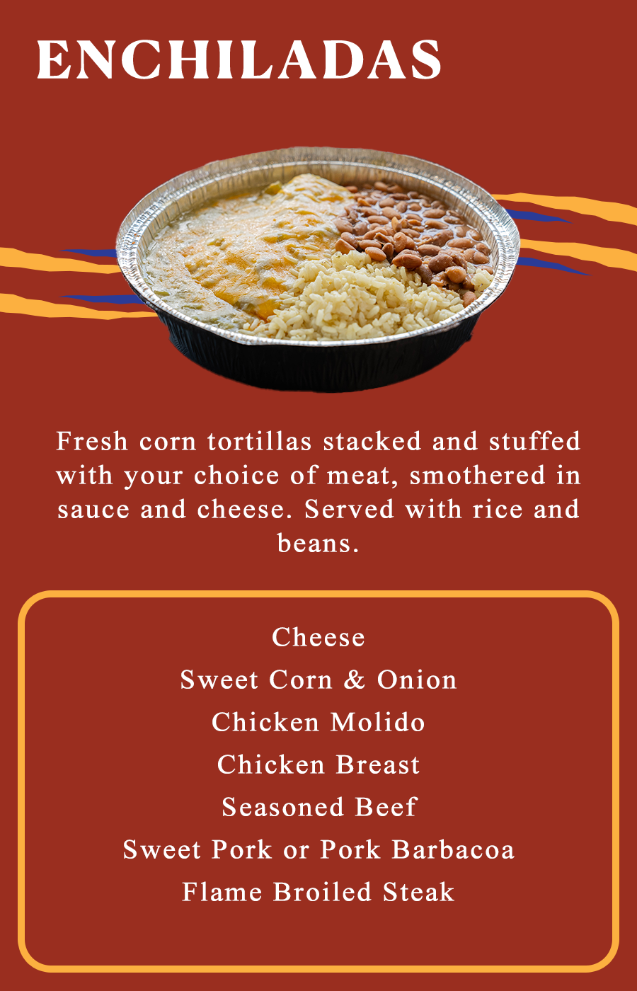Full Menu - Cafe Mexicali