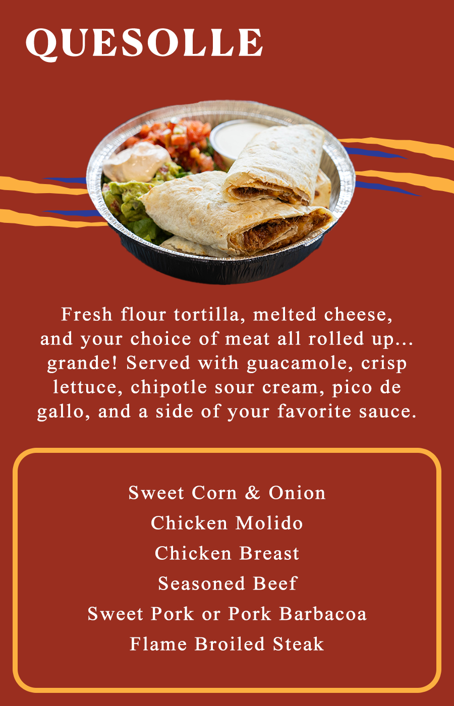 Full Menu - Cafe Mexicali